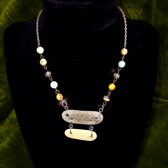 JOATAMOS | Jewelry | Handcrafted Riverstone Healing Stones Necklace ...